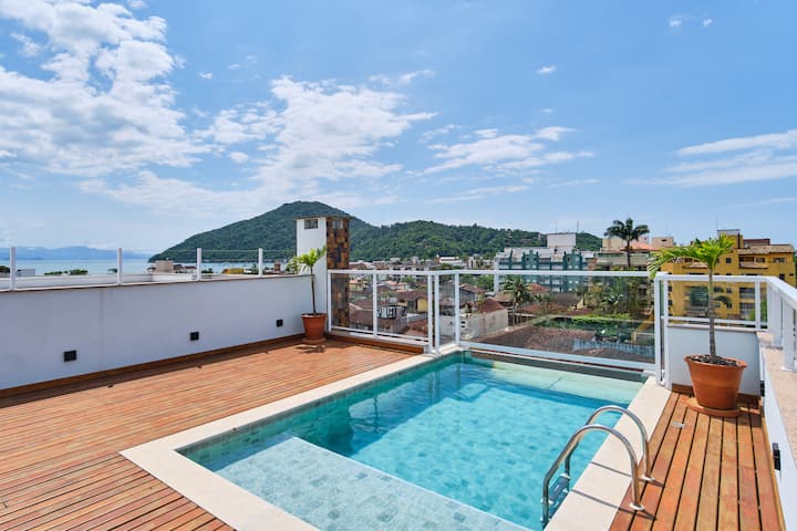 300 Metros Da Orla Itaguá - ÁRea Gourmet E Piscina - Ubatuba