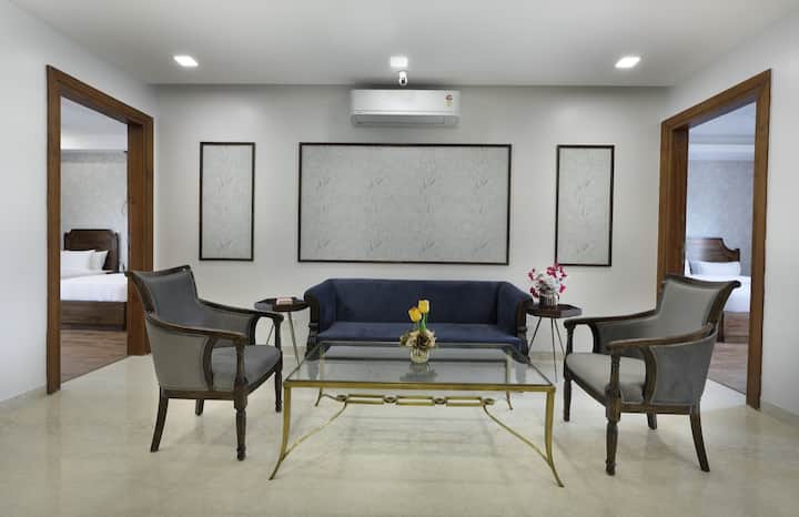 Prime Netflix Studio Serviced Apt 5min Medanta - Gurugram