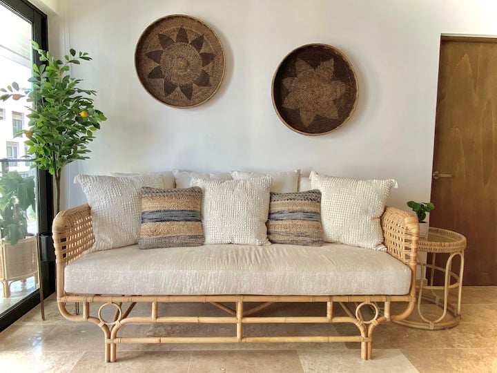 Contemporary Bohemian Apartment In Midtown - Playa del Carmen