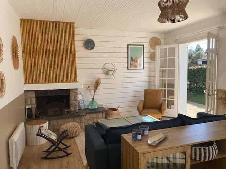 La Requinque - Maison Entre Mer Et Forêt - - Longeville-sur-Mer