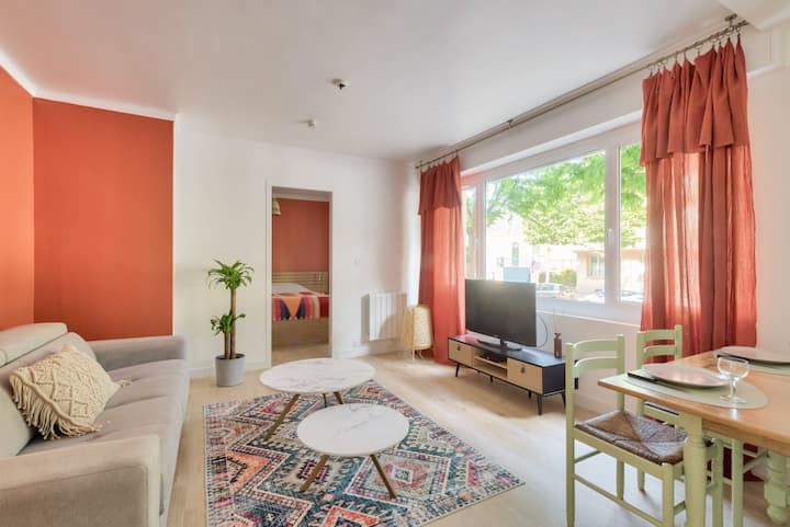 Caen : Appartement Cosy Plein Centre - 캉