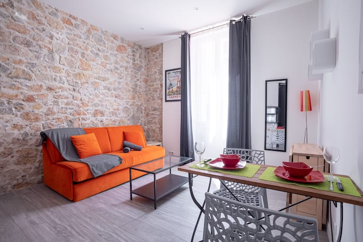 3. Studio2. Dansmaison 6 Appart*cannescentre/plage - Cannes