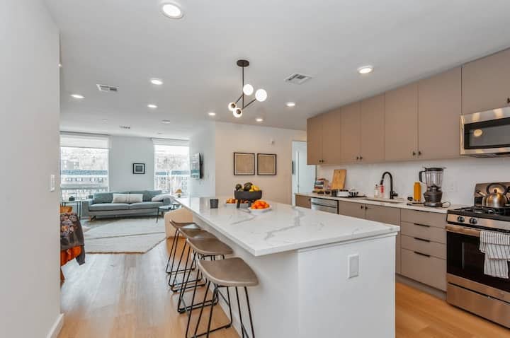 Chillhouse Sun Filled 2br Retreat Minutes To Nyc - Hoboken, NJ