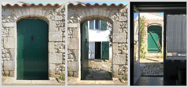 Charmante Maison De Vacances Avec Cour Privée - Sainte-Marie-de-Ré
