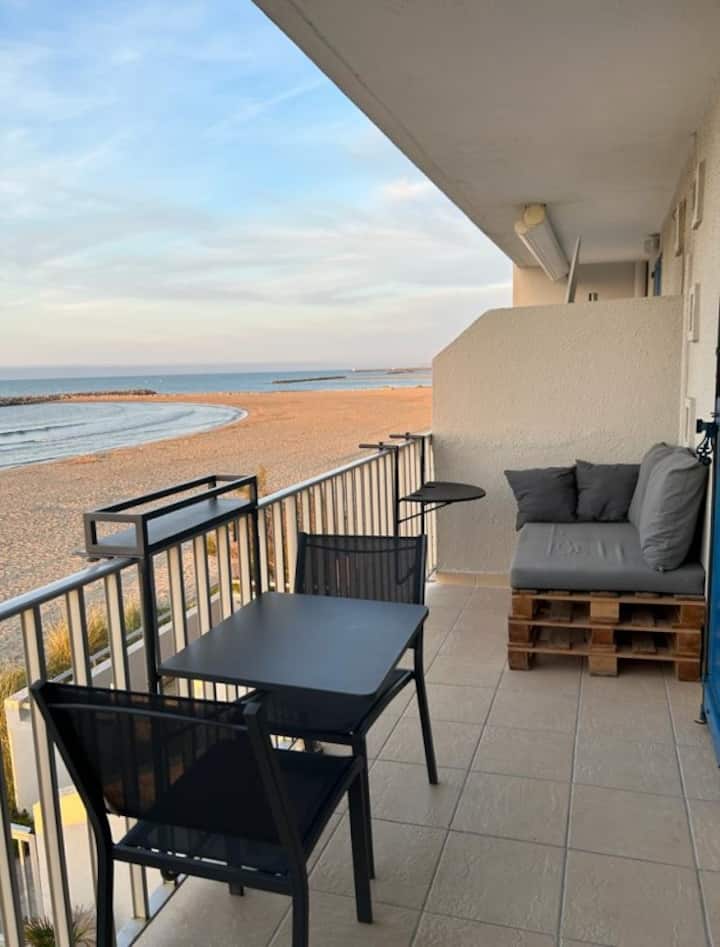 Carnon Plage, 1ère Ligne, Balcon Sur La Mer - Mauguio