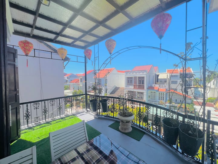 1min Tohoian Night Market Big Balcony Niceview 302 - Hội An