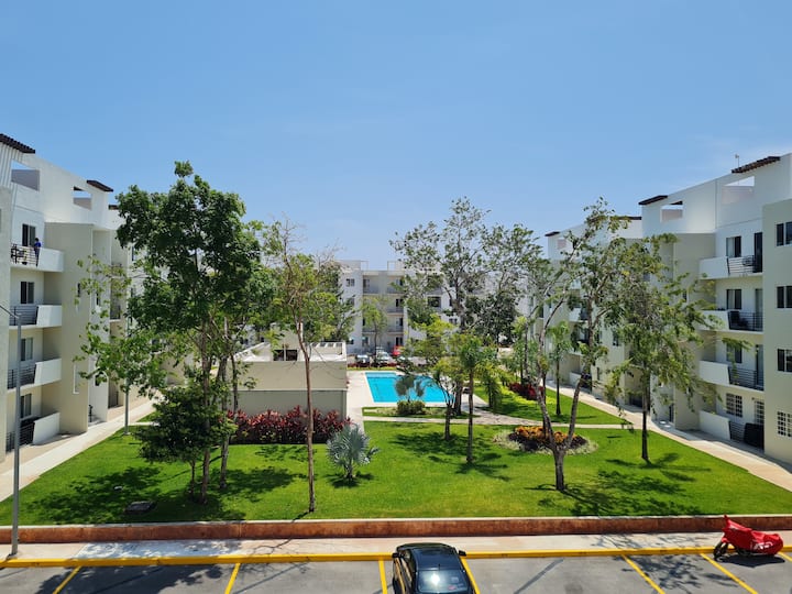 Hermoso Depto De 3 Rec En Condo, Playa Del Carmen - Playa del Carmen