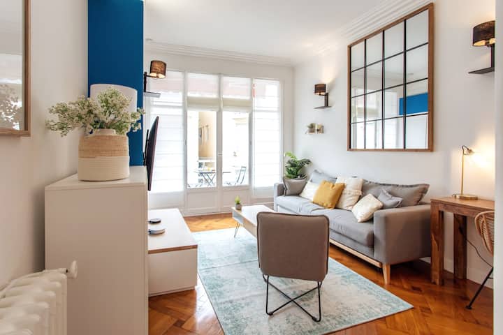 2p Promenade Central 1min Mer&negresco Clim&balcon - Nice