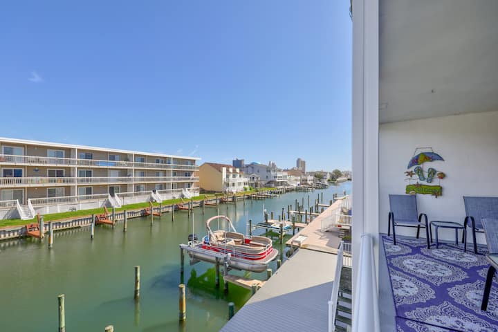 Seabreeze-relaxing Waterfront Balcony & Linens - Ocean City, MD