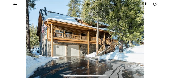 Log Cabin Luxury - Shaver Lake, CA