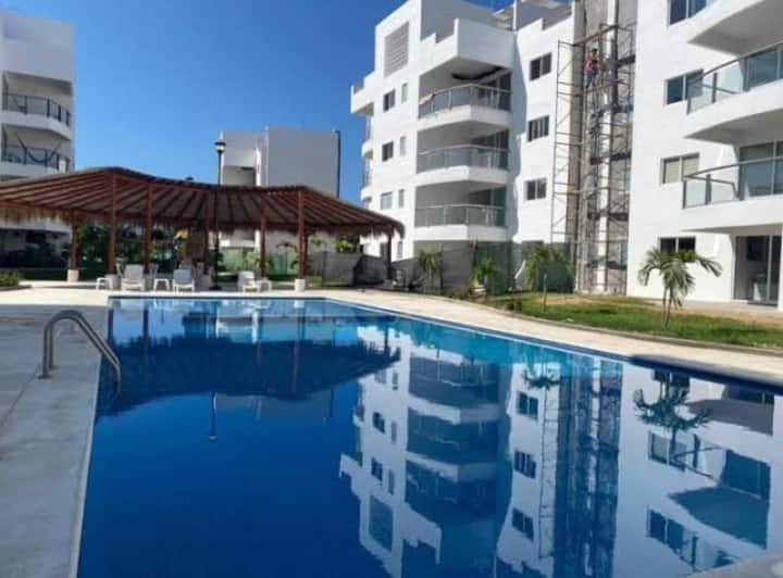 En Playa Diamante Hermoso Departamento Con Alberca - Acapulco