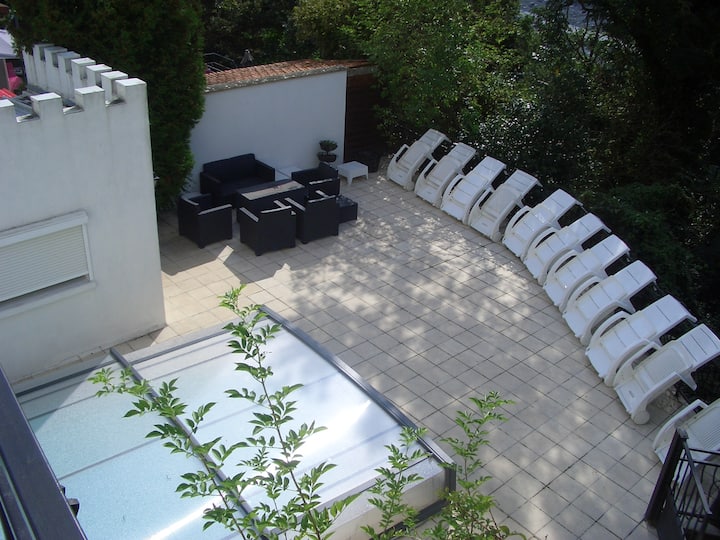 Maisonette Pour 4-7 Personnes, Piscine Chauffée - Brétigny-sur-Orge