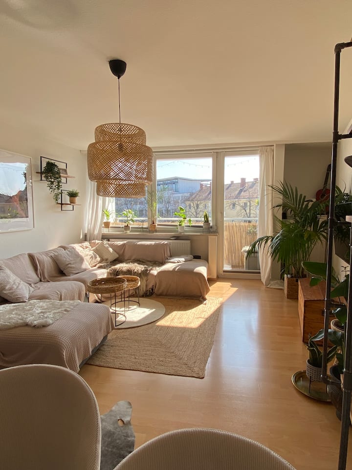 Boho-wohnung Mit Balkon Olympiapark & Nymphenburg - Múnich