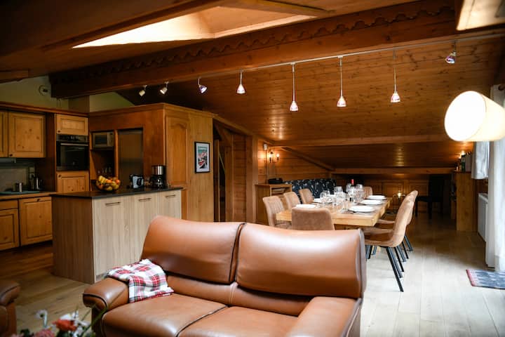 Chaleureux Appartement   Montagnard - Les Houches