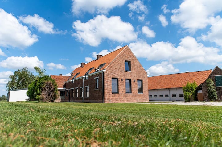 Farmhouse Boerderij 5 Aparte Slaapkamers - Tielt
