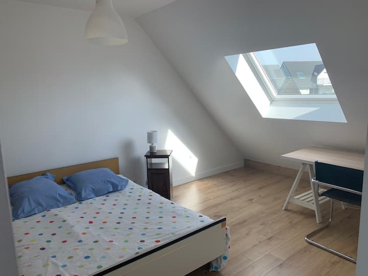 Agréable Chambre Et Son éTage à 5 Min Des Plages. - Erdeven
