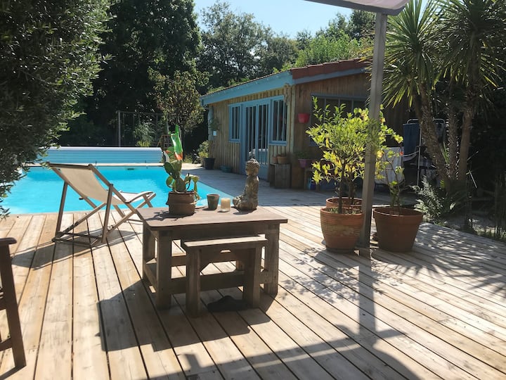 Villa De Charme Avec Piscine - Audenge