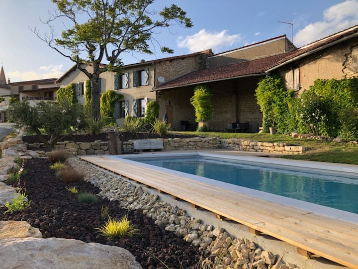 La Grangette, Magnifique Fermette Avec Piscine - Gaillac