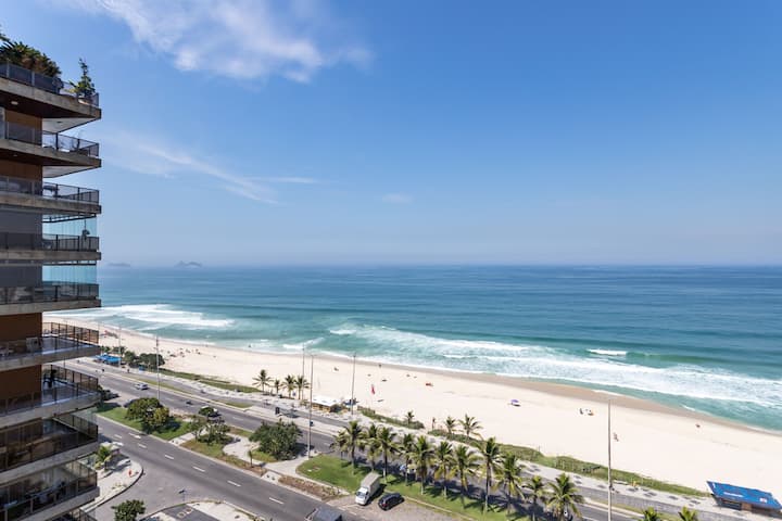 Flat Fantastico Frente Praia E Piscina Encantadora - Río de Janeiro