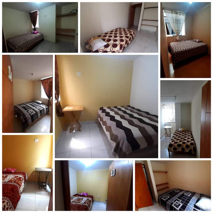 14 Acogedoras Habitaciones En Pisco-ica, Con Baño - San Clemente