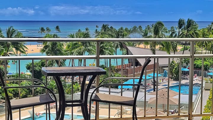 Newly Remodeled Ilikai Ocean View W/ Free Parking - Honolulu, HI