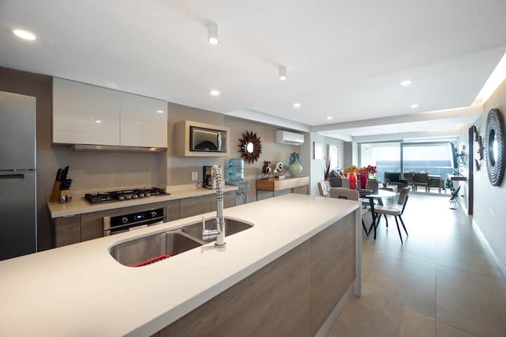 Beach Front 2 Bed And 2 Baths Condo - Harbor 171 - Puerto Vallarta