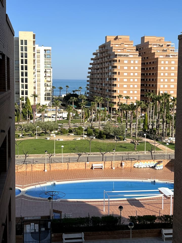 Bonito Apartamento Con Piscina Y Preciosas Vistas - Benicasim