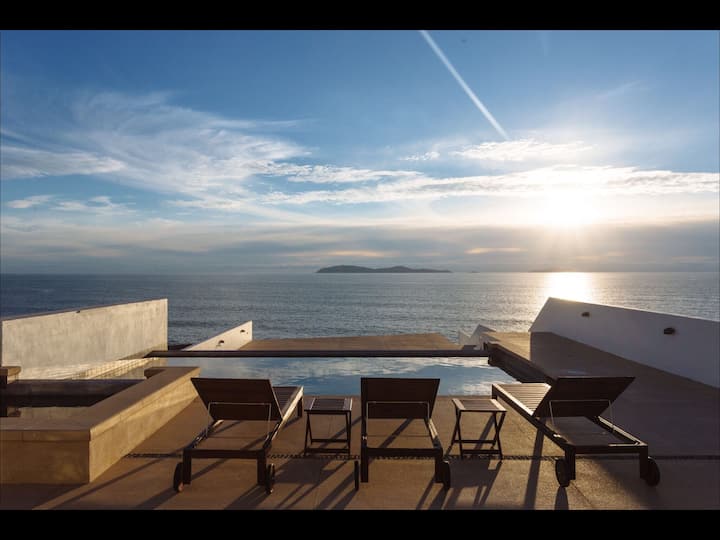 4bdrm Oceanfront Villa#7 W/pool-jacuzzi-wifi-bbq - Tijuana