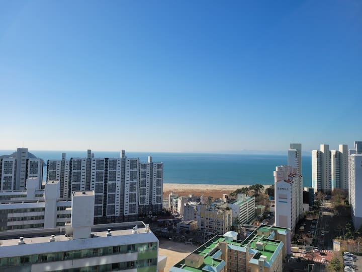 [바다홈]바다를 볼 수 있는 힐링공간  살아보기 - Pusan