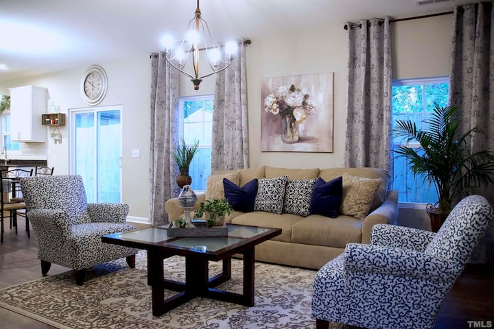 Luxury Home In Durham, Rtp, Duke - King Size Bed - Durham, NC