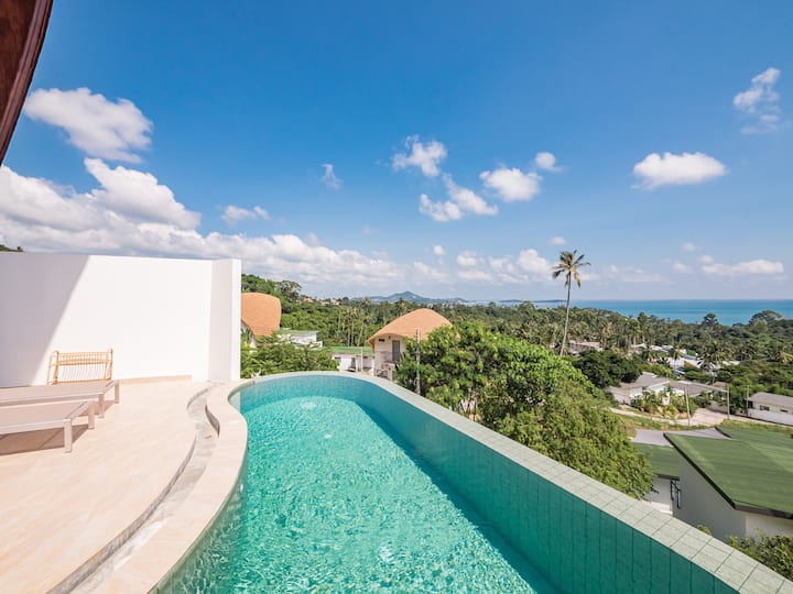 2dbr Seaview Pool Villa Oceane, Chaweng Noi - Ko Samui