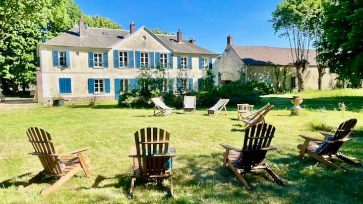 Grand Domaine 2 Maisons Pour 28pers à 1h De Paris - Yvelines