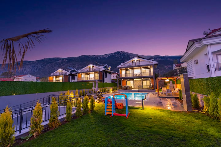 Villa Detay C - ÖZel Havuzlu Doğa Manzaralı Villa - Fethiye