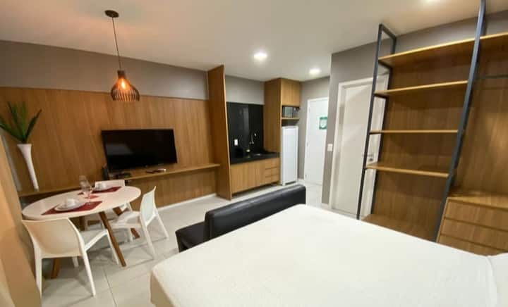 Studio Time 315, Muito Aconchegante, Ponta Verde - Maceió