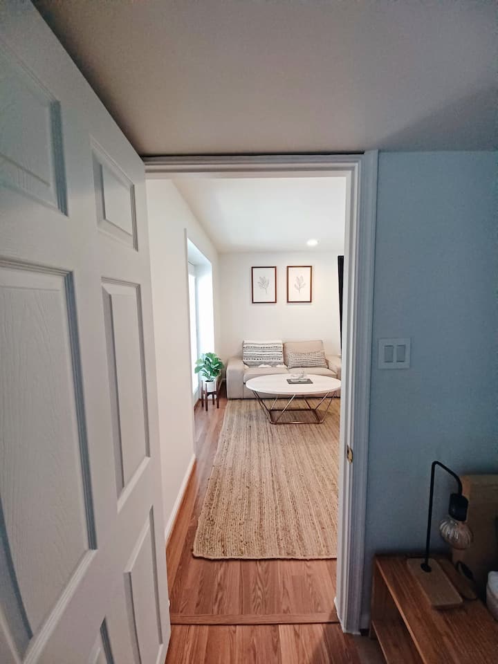 Cozy+bright 1br W/jetted Tub For Monthly Stays - メリーランド州