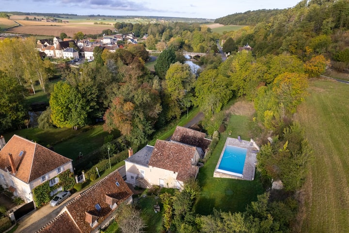 Gîtes De Charme, Touraine, 12places Avec Piscine - La Roche-Posay