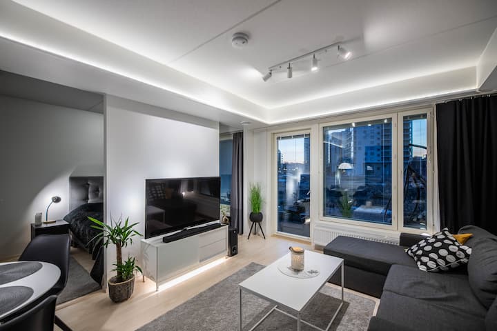 New, Modern Apartment With A 
Large Balcony - Espoo