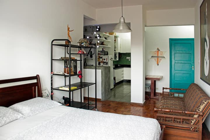 Studio In Downtown São Paulo Near The Subway! - São Paulo
