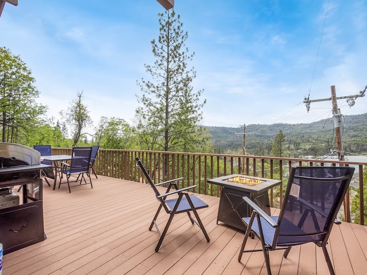 Marina View | Boat Slip | Game Room | 3 Bed:2 Bath - North Fork, CA