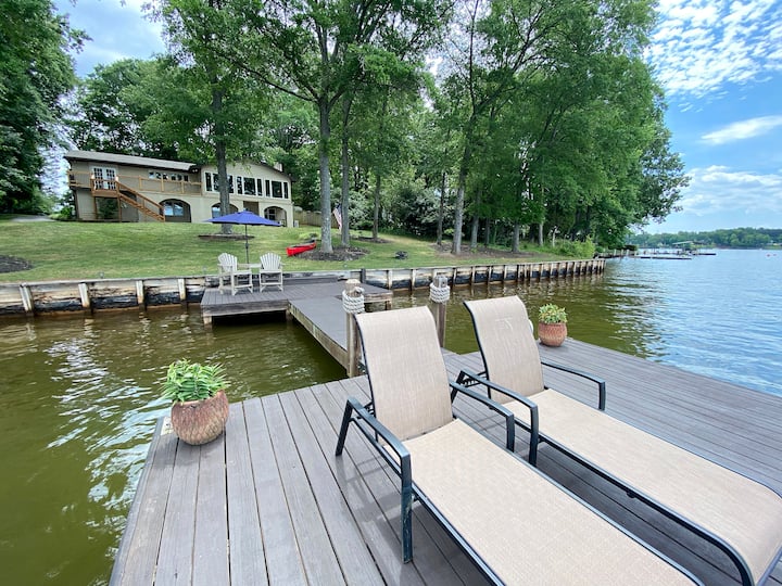 Luxury Lakehouse On Lake Bowen Near Asheville, Nc - Lake Bowen, SC