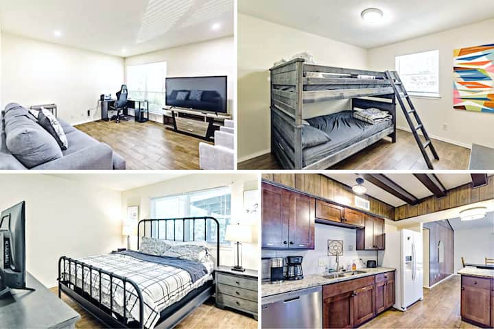*King Bed*10 Min To Dfw Airport*3br*free Parking! - 歐文