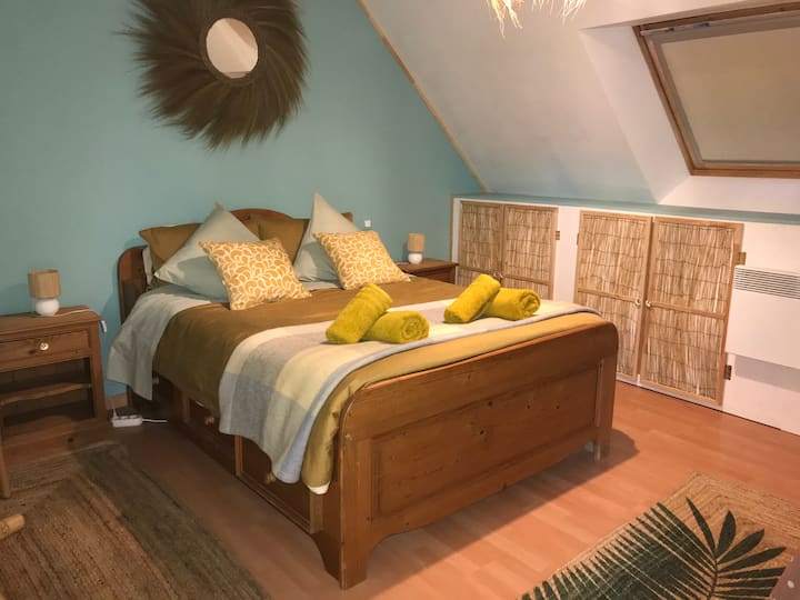 La Maison Bleue: Chambre Plage - Dinan