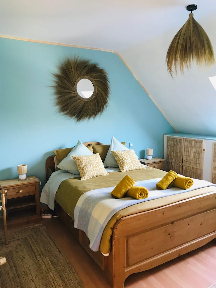La Maison Bleue: Chambre Plage - Dinan