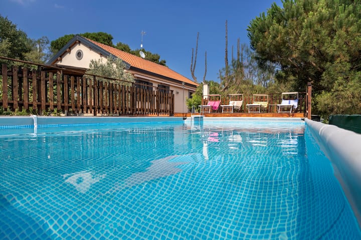 La Dimora Del Verde Con Piscina - Nicolosi