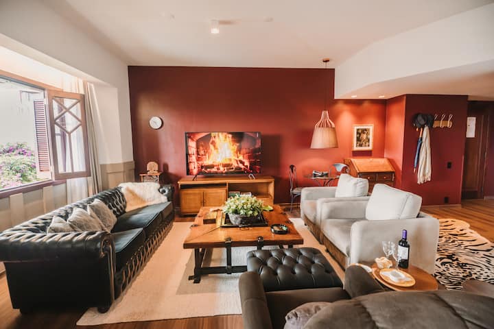 Flat 3 Suites/vista Pedra Do Baú/piscina Aquecida - Campos do Jordão