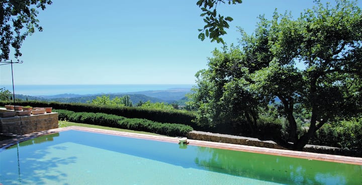 Villa + Piscine, Vue Mer Fabuleuse, Fitness Room - Tourrettes-sur-Loup