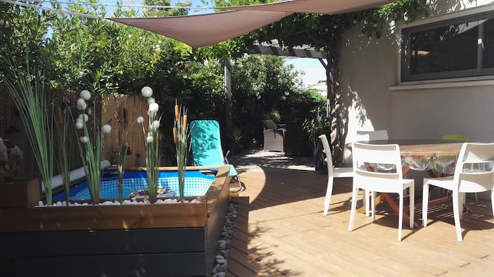 Villa 7 Prs Bbc Playas Tranquilas Cerca De Palavas, Centro De Montpellier, Tiendas - Montpellier