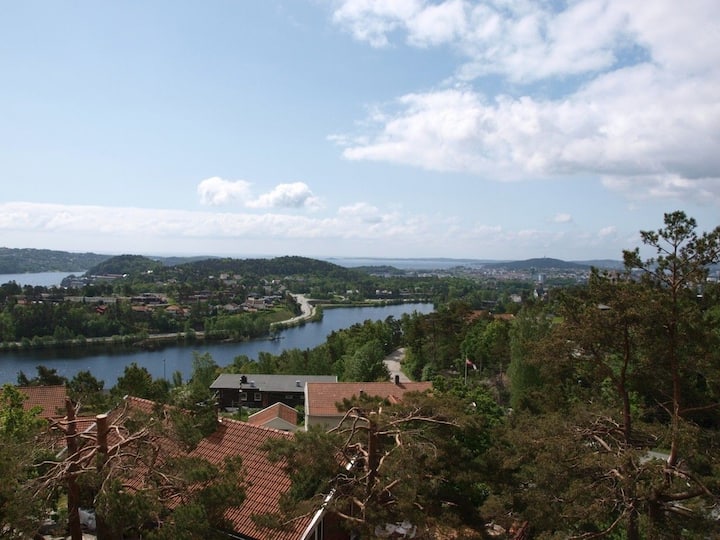 Stort Hus Med Separat Leilighet, Panoramautsikt! - Kristiansand