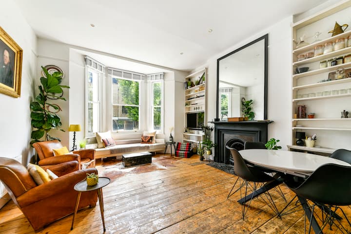 Bright 2 Bed Flat With Garden & Terrace - Londres
