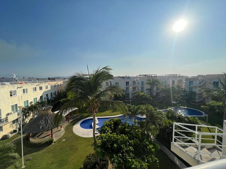 Bonito Departamento En Marina Diamante - Acapulco